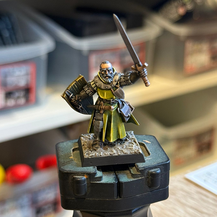 3D Print of Fantasy Fillers - Hero Questing Knight on Foot - Highlands ...