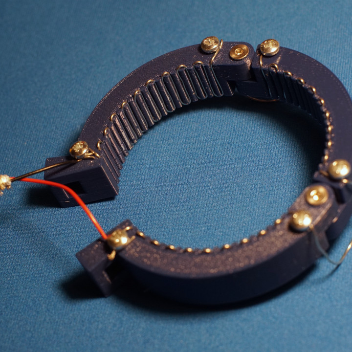 3D Printable Dew heater / heating collar for telescopes and lenses by ...