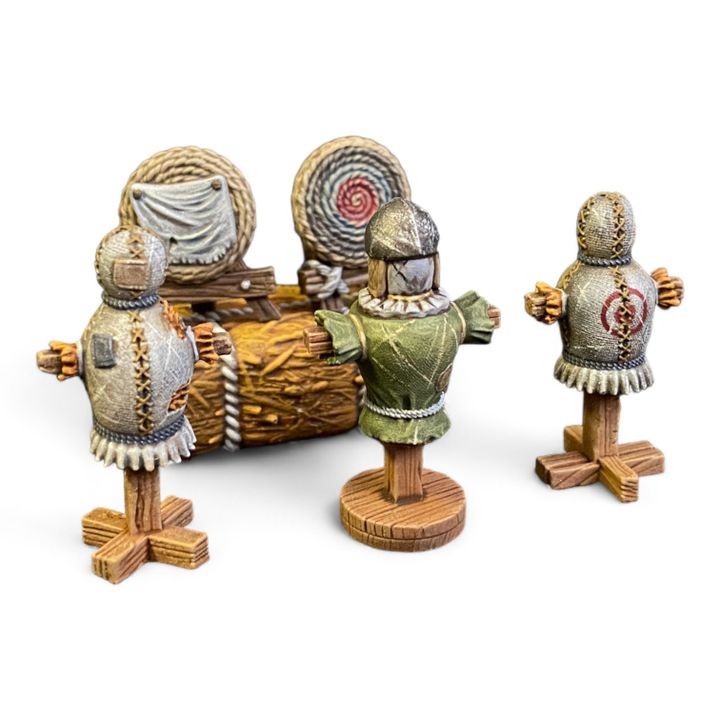 3D Printable Training targets and dummies by Tiny Furniture