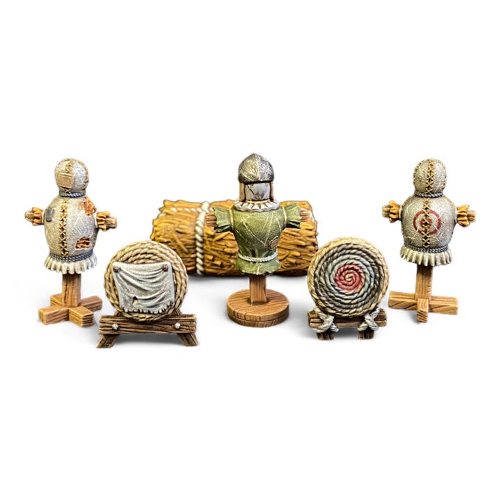 3D Printable Training targets and dummies by Tiny Furniture