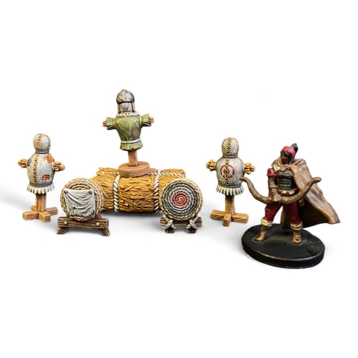 3D Printable Training targets and dummies by Tiny Furniture