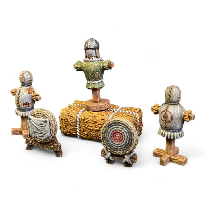 3D Printable Training targets and dummies by Tiny Furniture