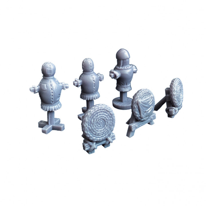 3D Printable Training targets and dummies by Tiny Furniture