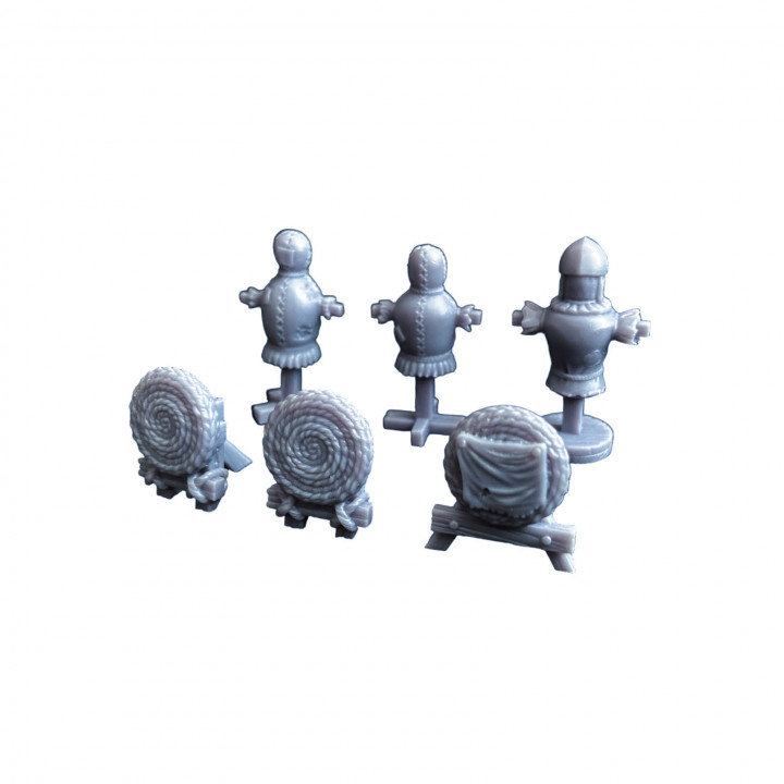 3D Printable Training targets and dummies by Tiny Furniture