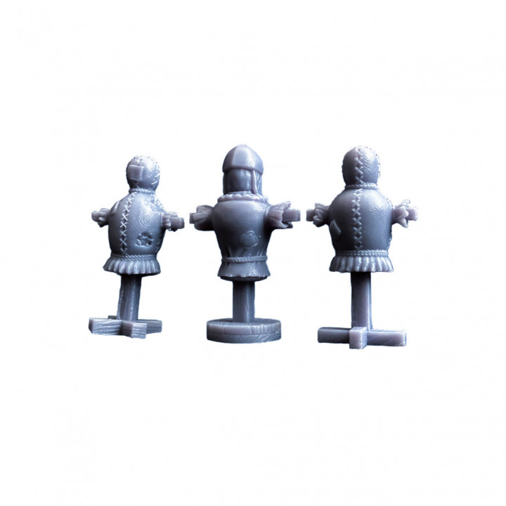 3D Printable Training targets and dummies by Tiny Furniture