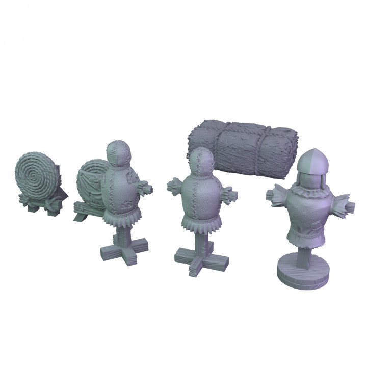 3D Printable Training targets and dummies by Tiny Furniture