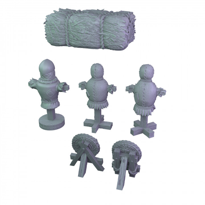 3D Printable Training targets and dummies by Tiny Furniture