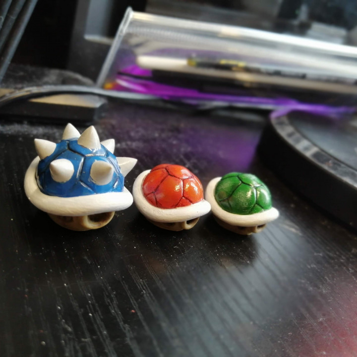 3D Printable Mario Shell by Scavok Tavern 3D Printing