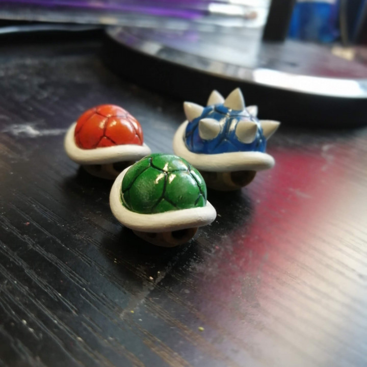 3D Printable Mario Shell by Scavok Tavern 3D Printing