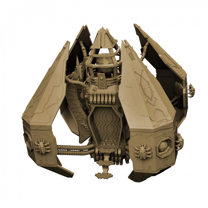 3D Printable Eternal Dynasty Monolith Sci Fi Miniature (multiple bodies ...