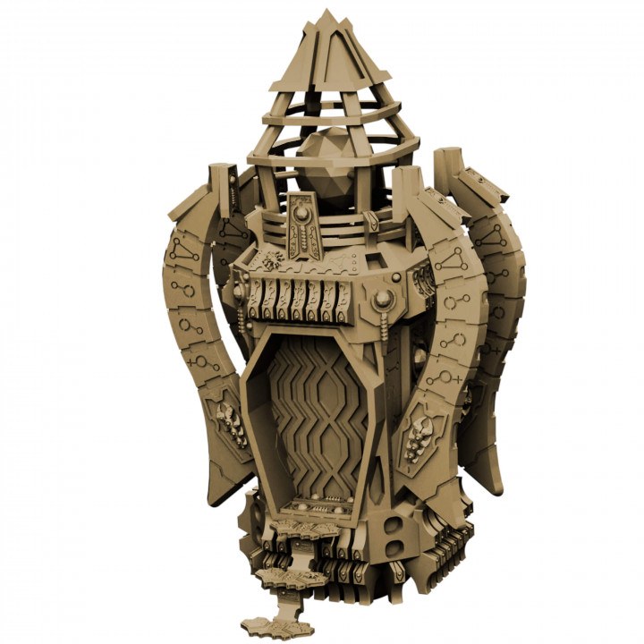 3D Printable Eternal Dynasty Monolith Sci Fi Miniature (multiple bodies ...