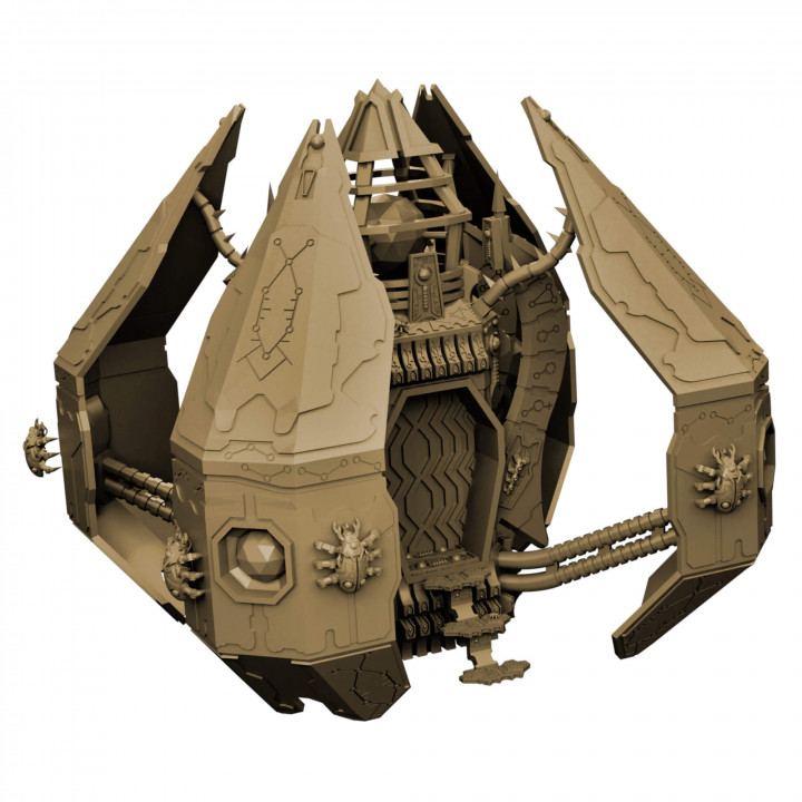 3D Printable Eternal Dynasty Monolith Sci Fi Miniature (multiple bodies ...