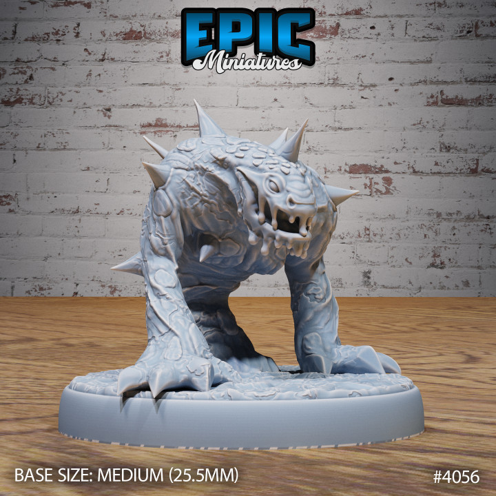 3D Printable Magma Spawn / Fire Elemental / Lava Beast / Ancient Ash ...