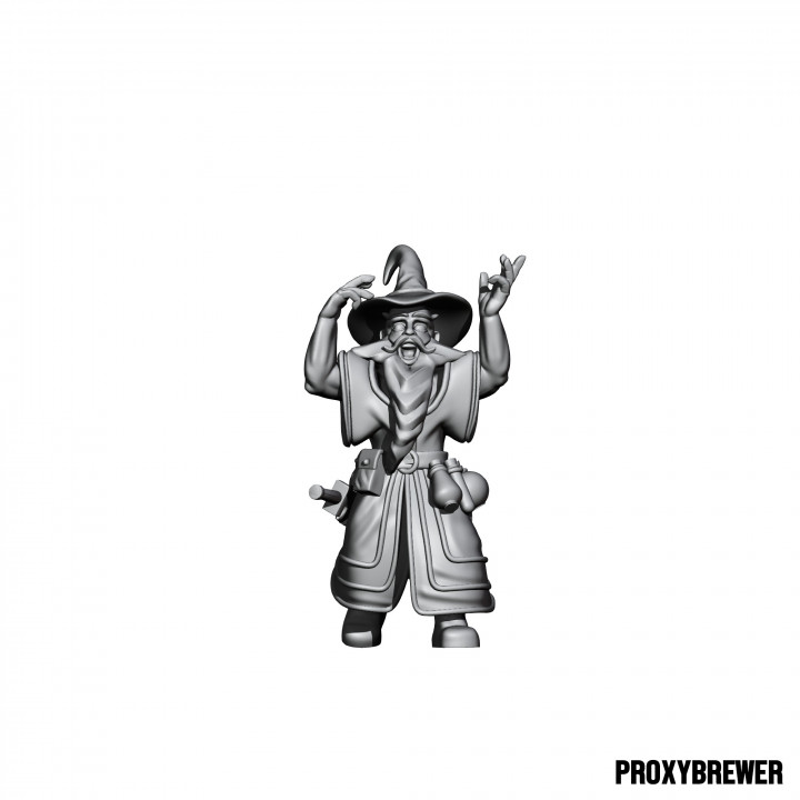 3D Printable The Mad Mage by ProxyBrewer