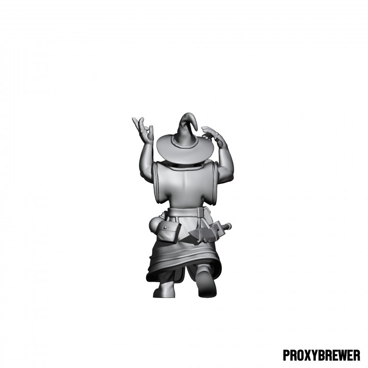 3D Printable The Mad Mage by ProxyBrewer