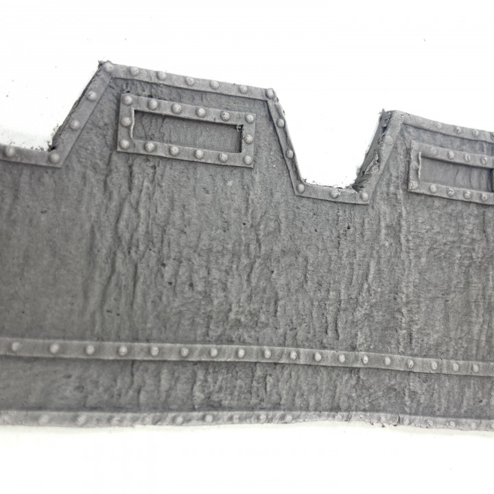 3D Printable Print 'N' Roll: Imperial Bunker Complex (Texture Roller and Terrain Set) by Custom ...