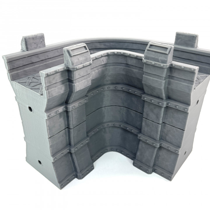 3D Printable Print 'N' Roll: Imperial Bunker Complex (Texture Roller ...