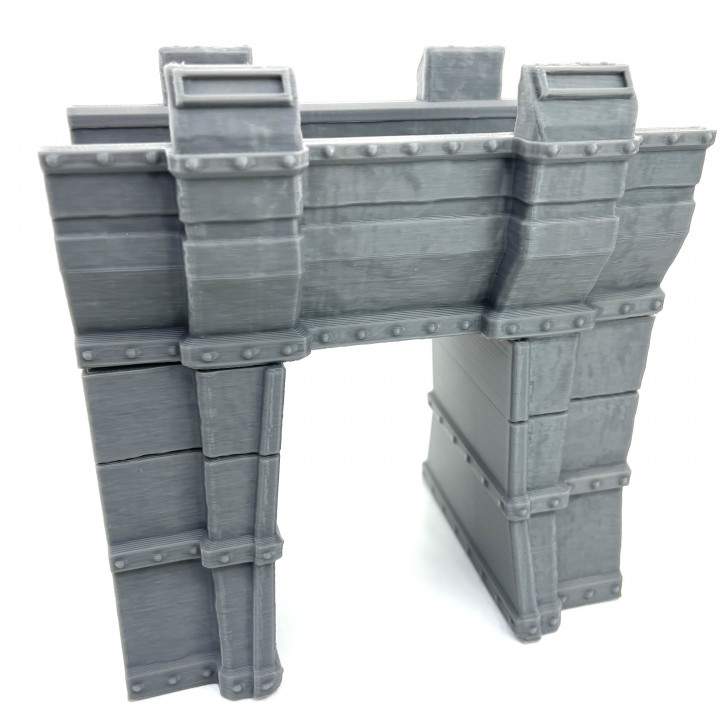 3D Printable Print 'N' Roll: Imperial Bunker Complex (Texture Roller ...