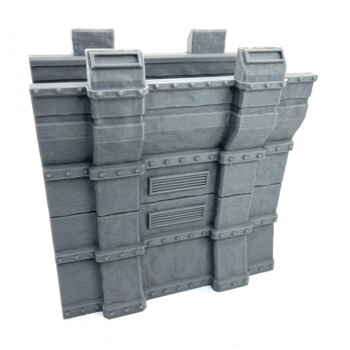 3D Printable Print 'N' Roll: Imperial Bunker Complex (Texture Roller ...