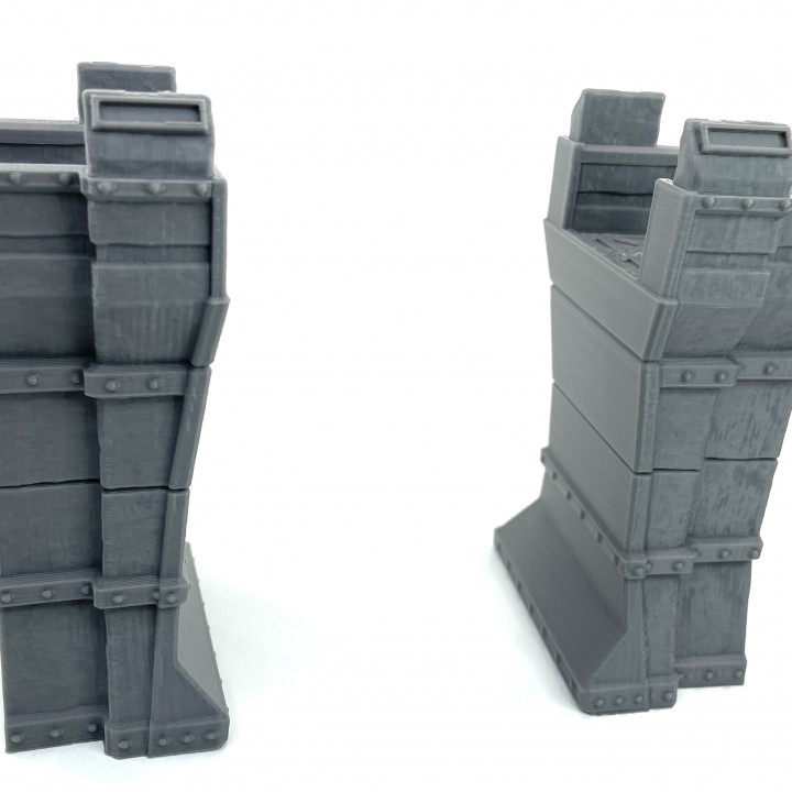 3D Printable Print 'N' Roll: Imperial Bunker Complex (Texture Roller ...