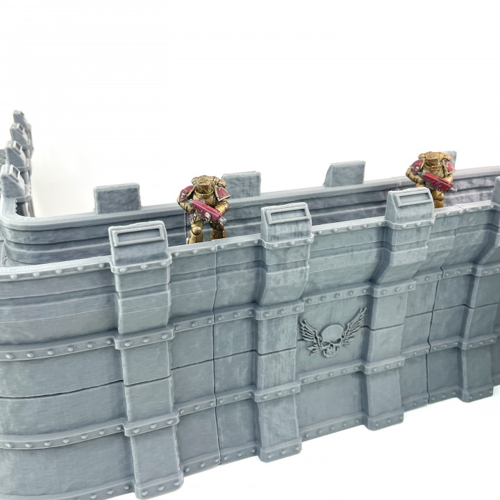 3D Printable Print 'N' Roll: Imperial Bunker Complex (Texture Roller ...