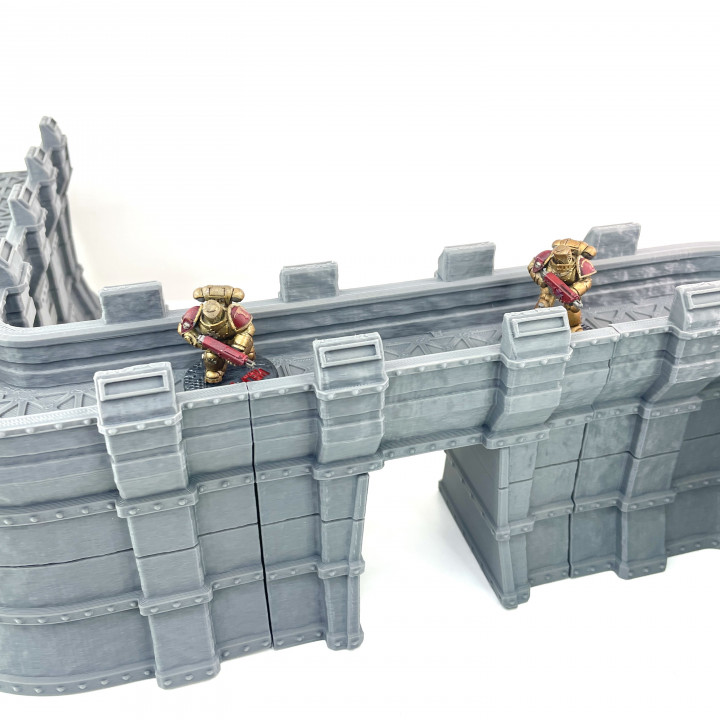 3D Printable Print 'N' Roll: Imperial Bunker Complex (Texture Roller ...