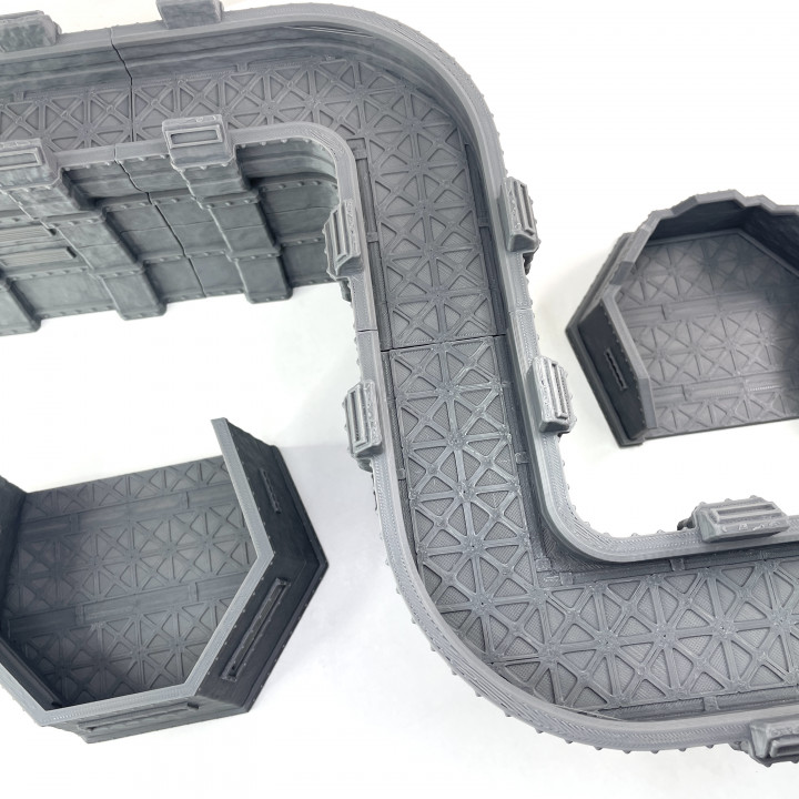 3D Printable Print 'N' Roll: Imperial Bunker Complex (Texture Roller ...