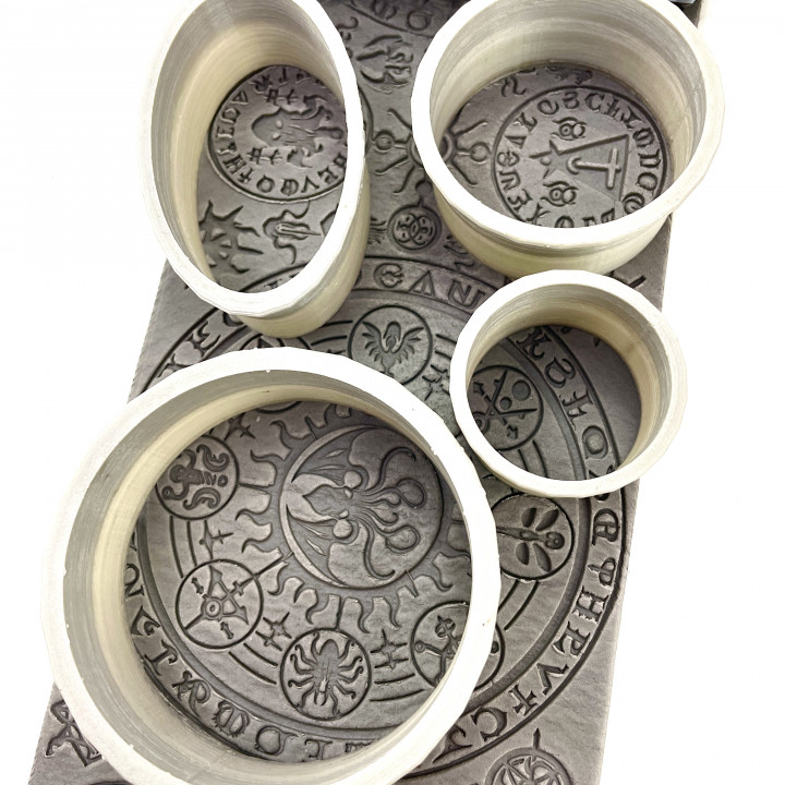 3D Printable Print 'N' Roll: Cthulian Nightmare (Texture Roller and ...