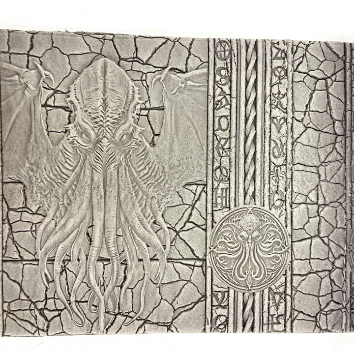 3D Printable Print 'N' Roll: Cthulian Nightmare (Texture Roller and ...