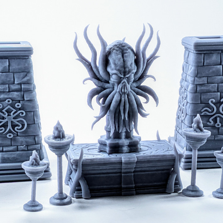 3D Printable Print 'N' Roll: Cthulian Nightmare (Texture Roller and ...