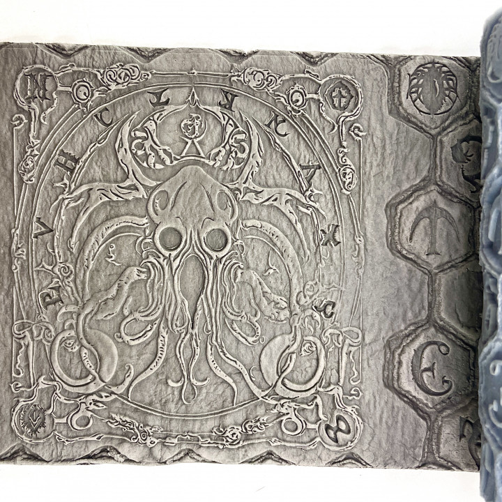 3D Printable Print 'N' Roll: Cthulian Nightmare (Texture Roller and ...