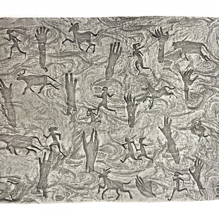 3D Printable Print 'N' Roll: Cthulian Nightmare (Texture Roller and ...