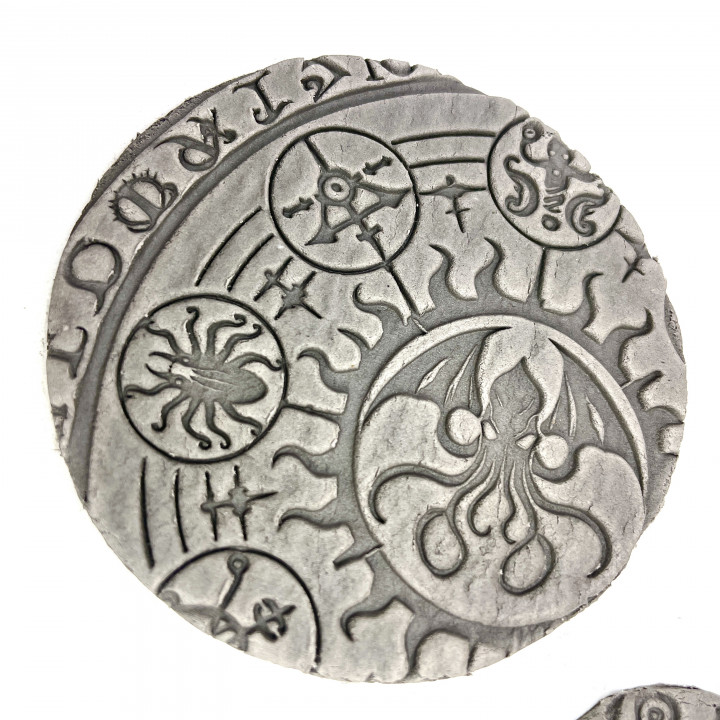 3D Printable Print 'N' Roll: Cthulian Nightmare (Texture Roller and ...