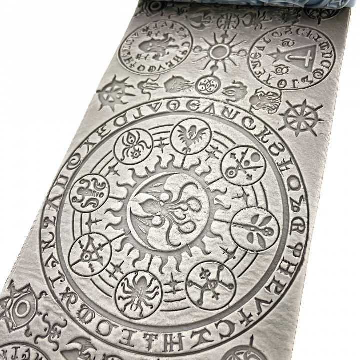 3D Printable Print 'N' Roll: Cthulian Nightmare (Texture Roller and ...