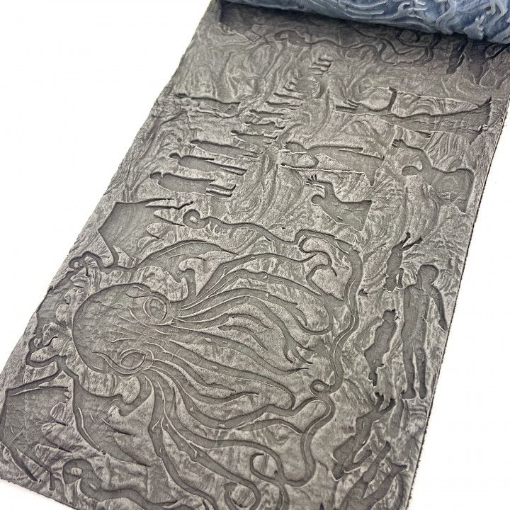 3D Printable Print 'N' Roll: Cthulian Nightmare (Texture Roller and ...