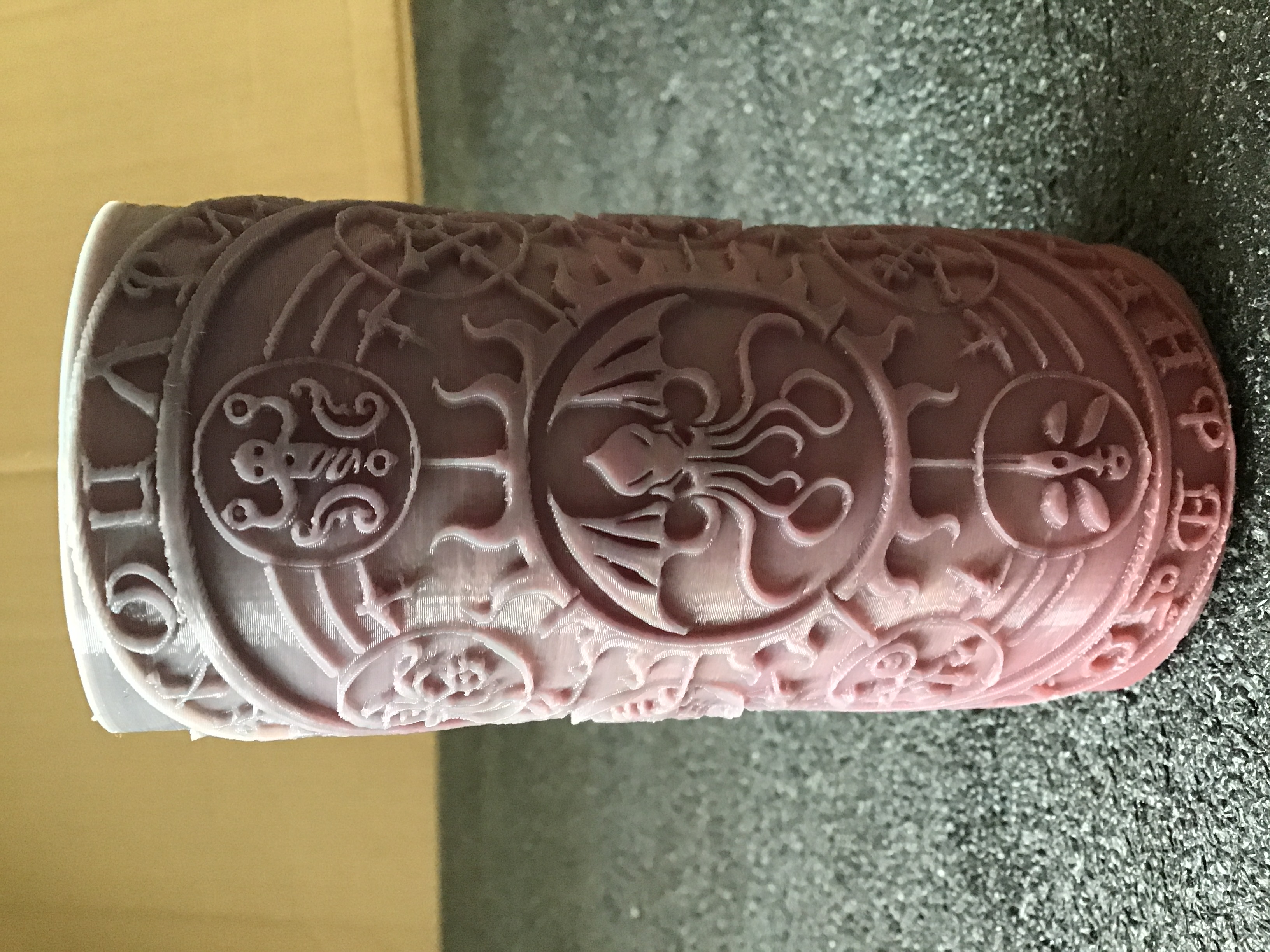 3D Printable Print 'N' Roll: Cthulian Nightmare (Texture Roller and ...