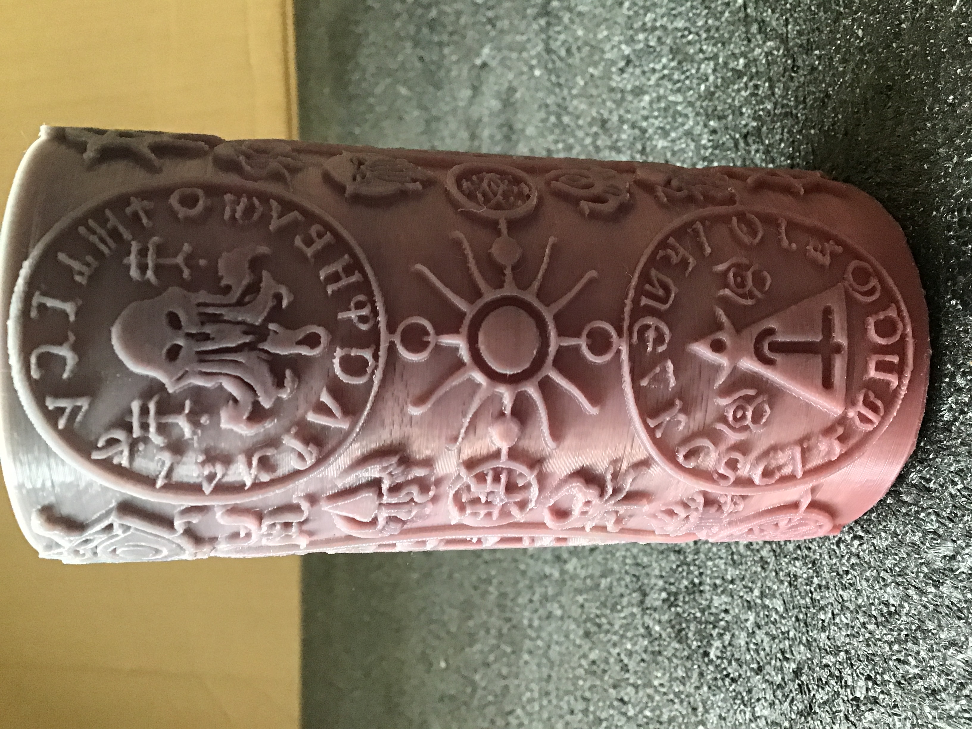 3D Printable Print 'N' Roll: Cthulian Nightmare (Texture Roller and ...