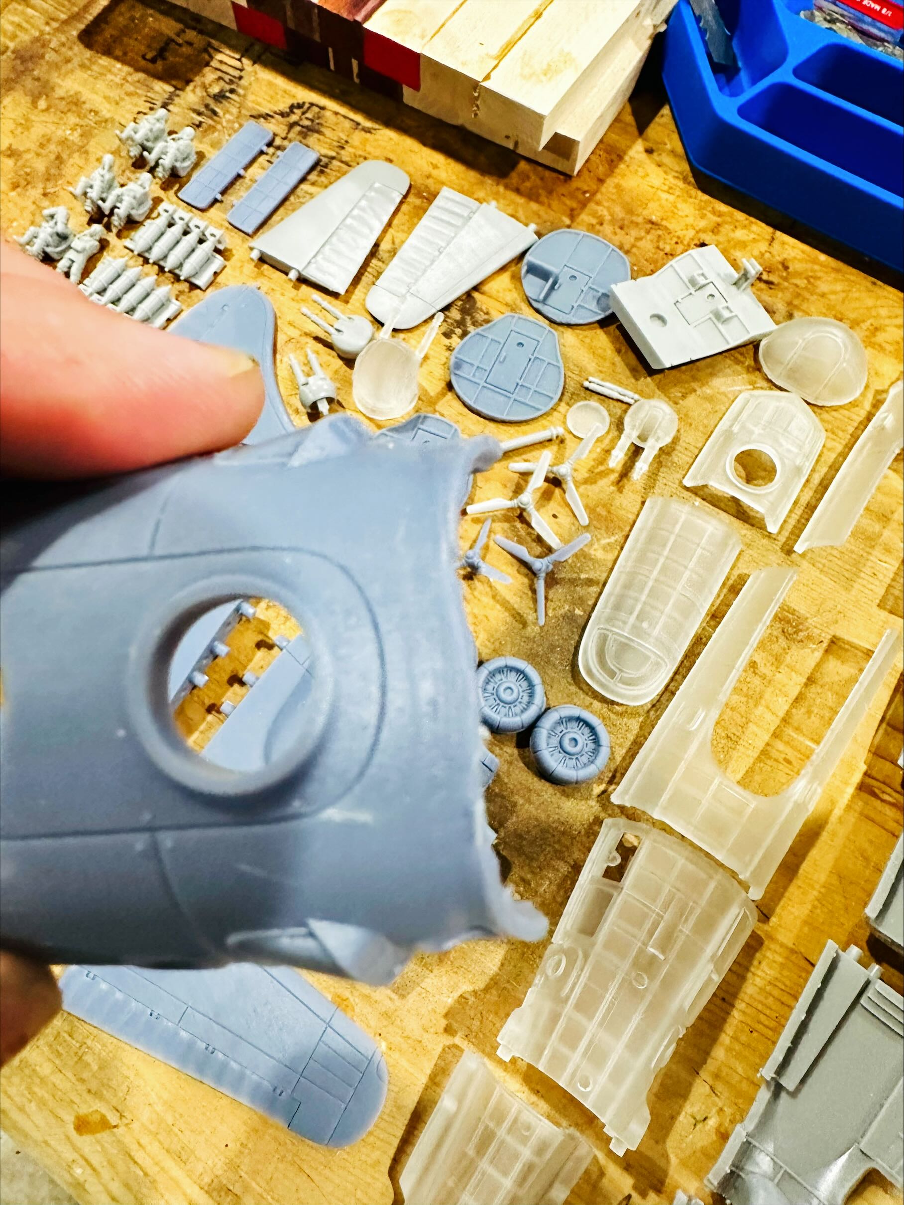 3D Printable GrimGuard Bomber with Interior by Station Forge