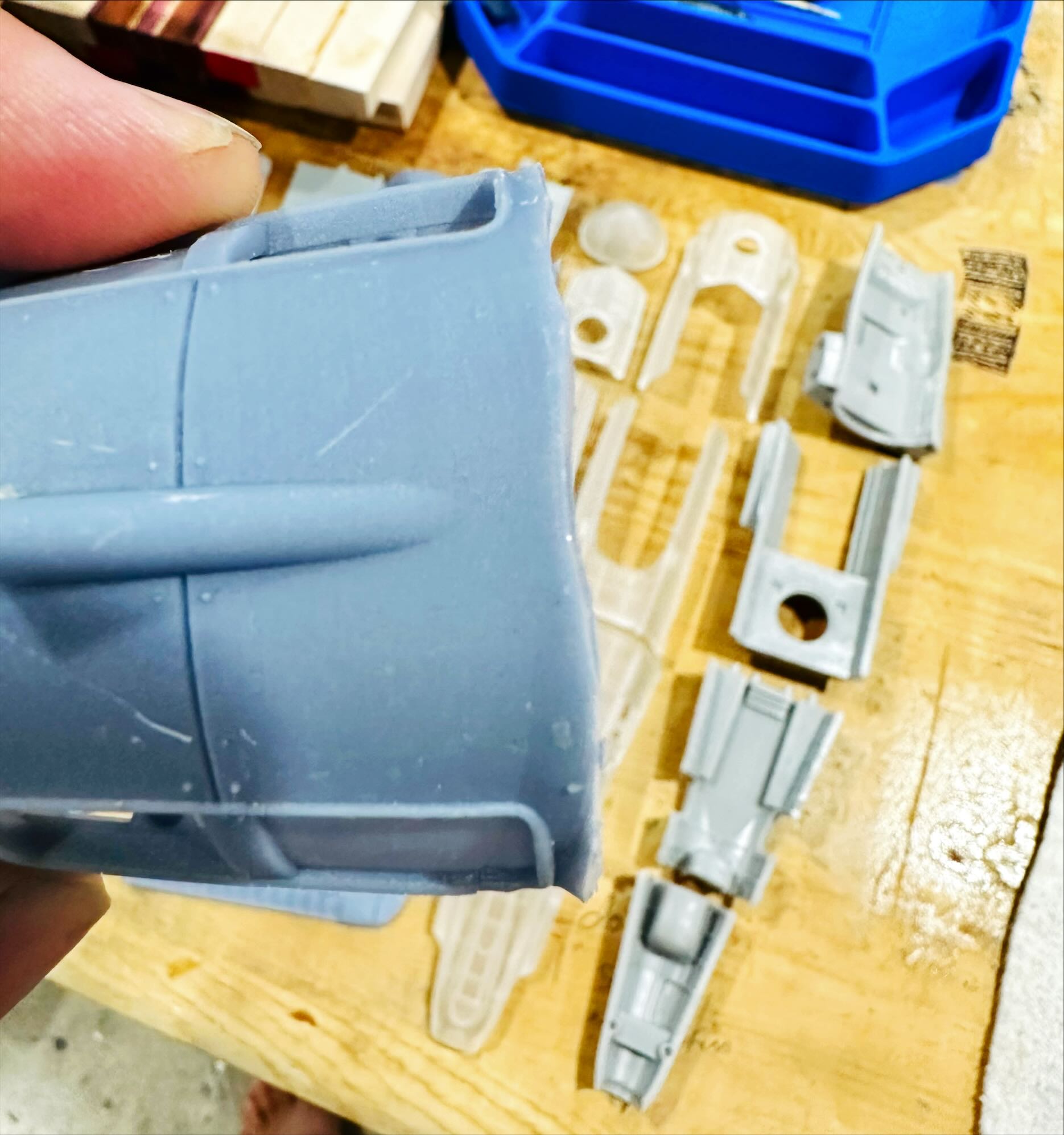 3D Printable GrimGuard Bomber with Interior by Station Forge