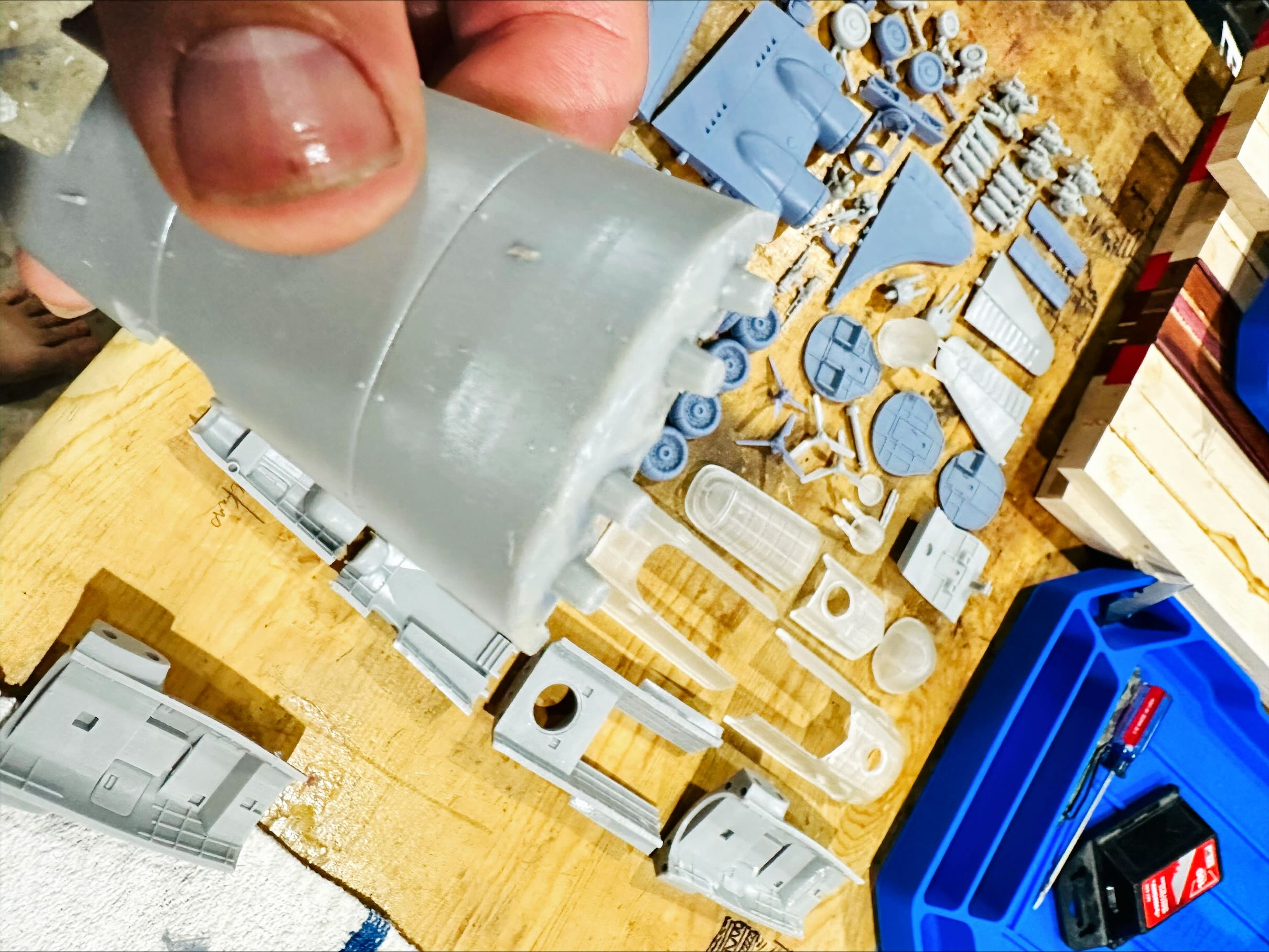 3D Printable GrimGuard Bomber with Interior by Station Forge