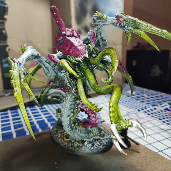 3D Print of Space Bugs of Death Terrible Wyrm Boi by piousinquisitor