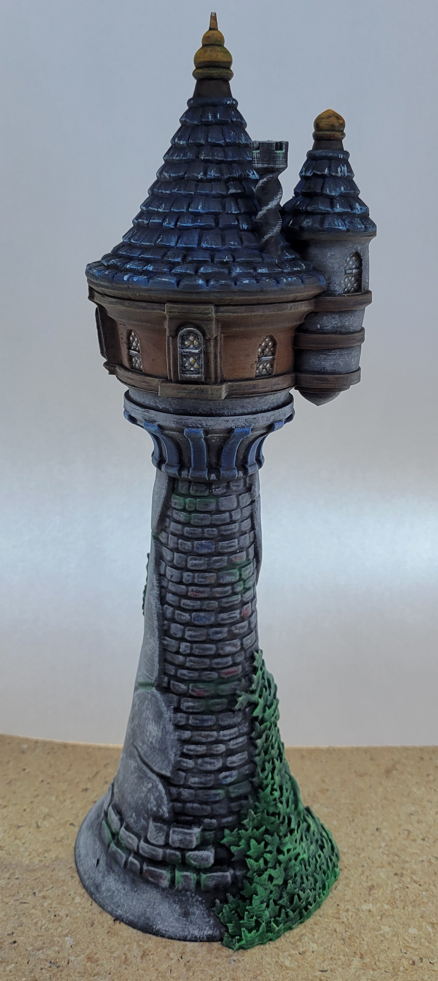 3D Printable Rapunzel's Tower - Decorative by Fantasy 3D Tabletop
