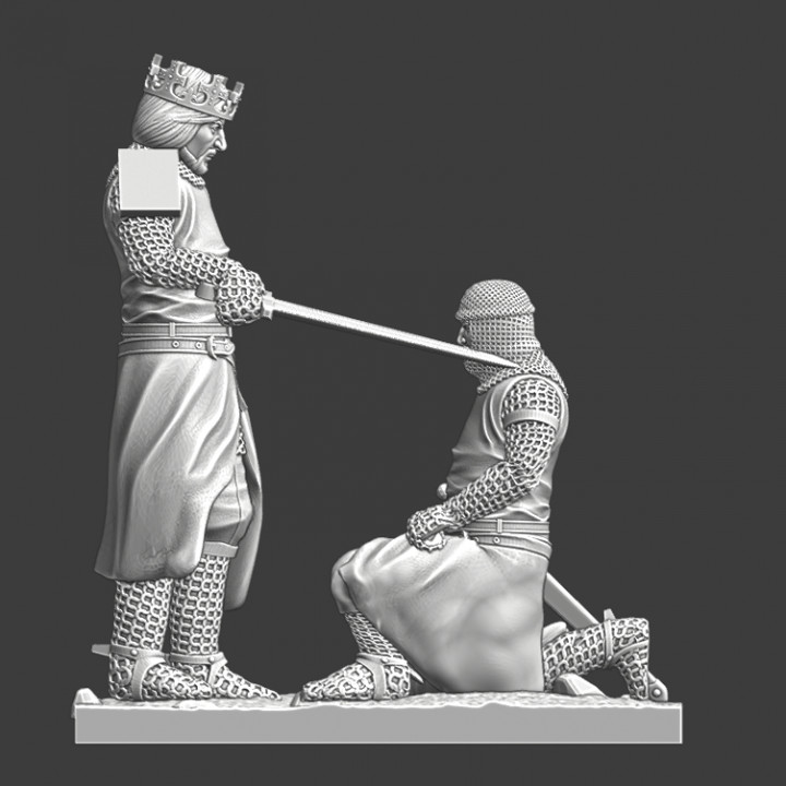 3D Printable Becoming a Knight - "dubbing" ceremony by Northern ...