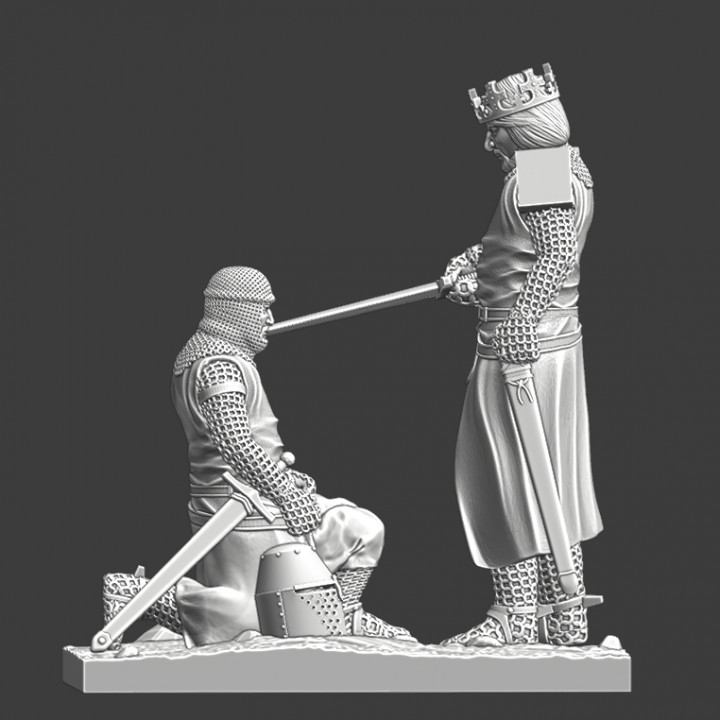 3D Printable Becoming a Knight - "dubbing" ceremony by Northern ...