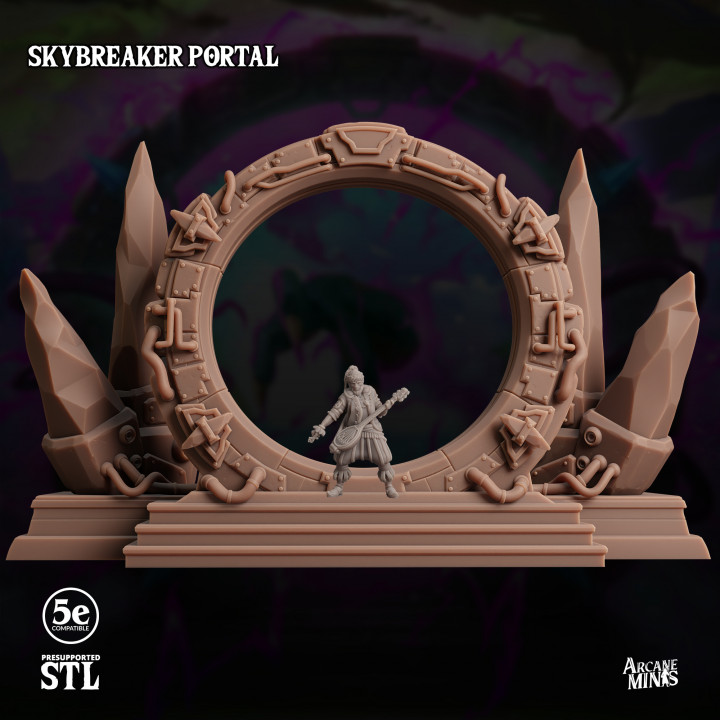 3D Printable Skybreaker Portal by Sordane Publishing