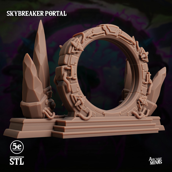 3D Printable Skybreaker Portal by Sordane Publishing