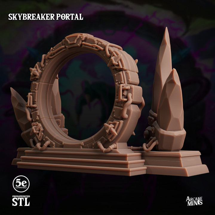 3D Printable Skybreaker Portal by Sordane Publishing