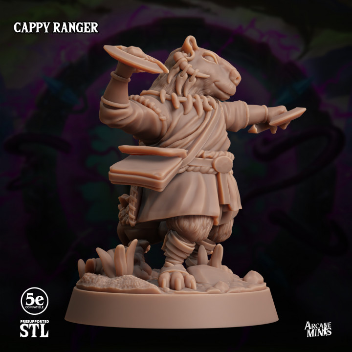 3D Printable Cappy Ranger, Sanda by Sordane Publishing