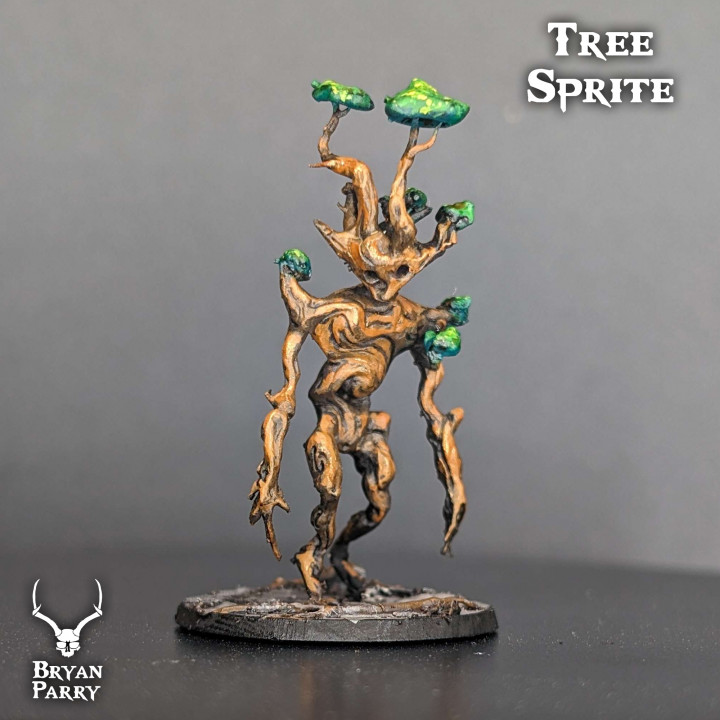 3D Printable Tree Sprite or Dryad by Bryan Parry