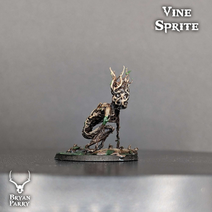 3D Printable Vine Sprite, or Dryad by Bryan Parry